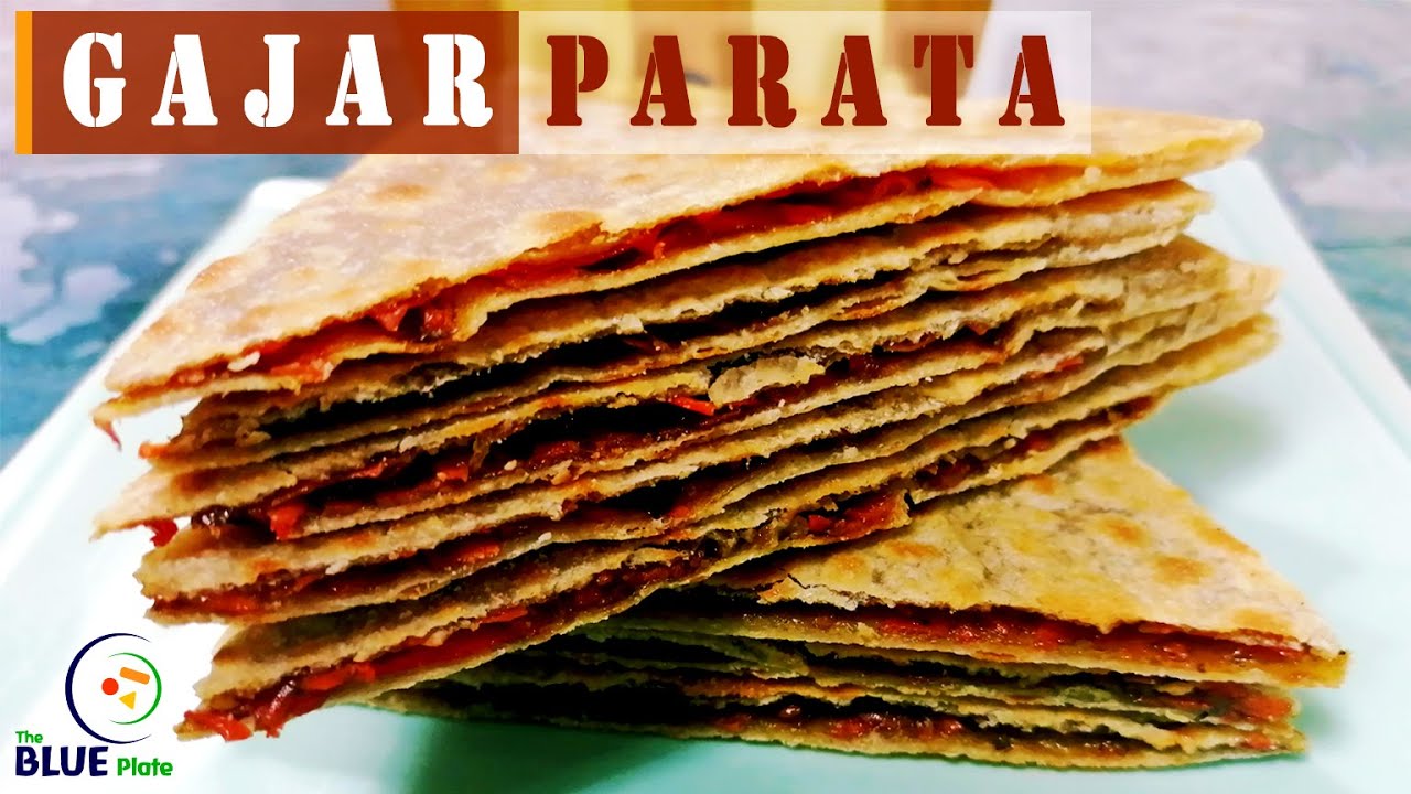 Gajar Parata Recipe |Easy Carrot Stuffed Parata | Sweet rotti | Easy ...