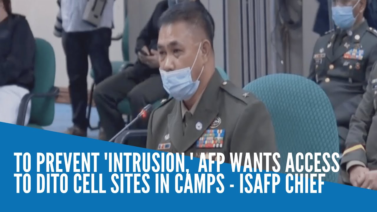 To prevent 'intrusion,' AFP wants access to Dito cell sites in camps ...