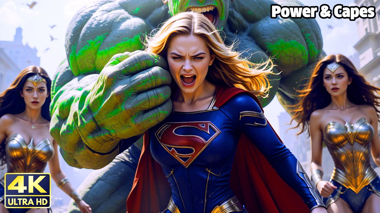 Supergirl & Captain Marvel vs. Hulk Mutant – Ultimate Showdown! | Power ...