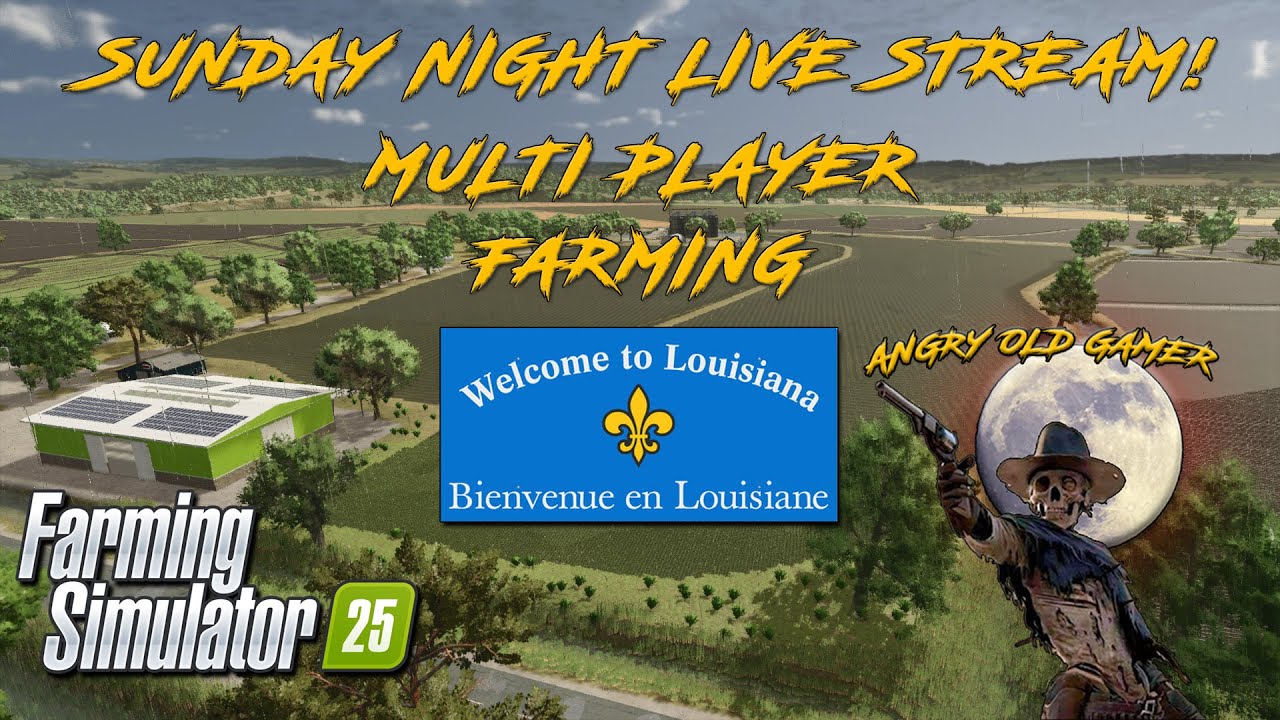 ⚡Farming Simulator⚡ 25 Sunday Night Live Stream Multi Player. Come and ...