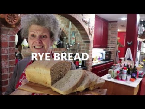 #509 Baking Homemade Rye Bread - YouTube