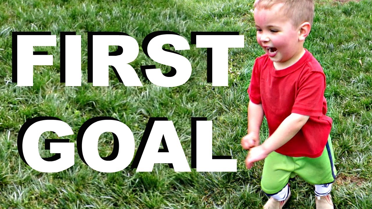 ⚽️First Soccer Goal🎉 - YouTube