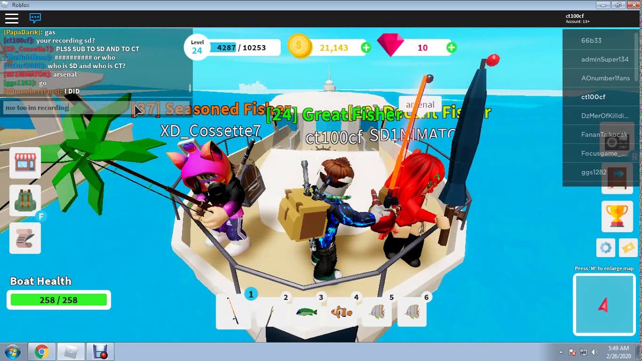 Fishing Simulator with my cousin SD ANIMATOR - YouTube