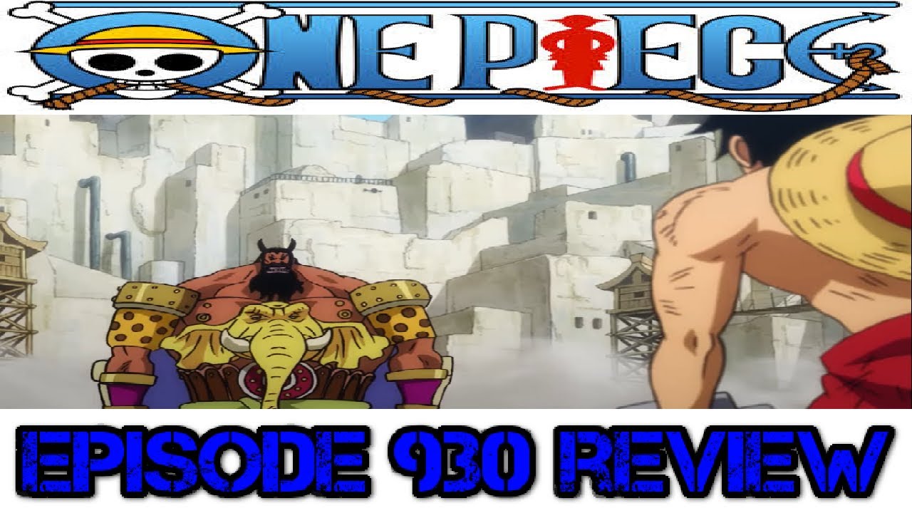 One Piece Episode 930 Review. Luffytaro Defeats Daifugo - YouTube