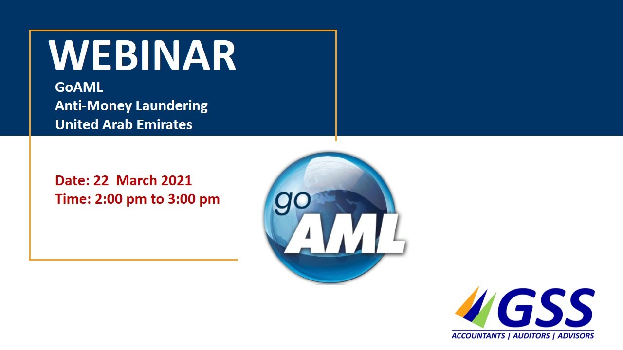 goAML Anti Money Laundering UAE - YouTube