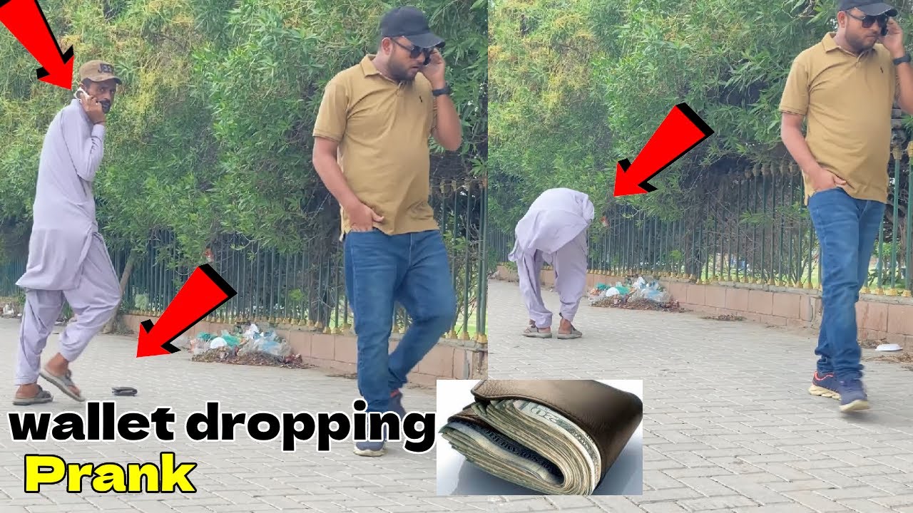 Wallet dropping Prank with Twist | Prank in Pakistan | Team Prankster ...