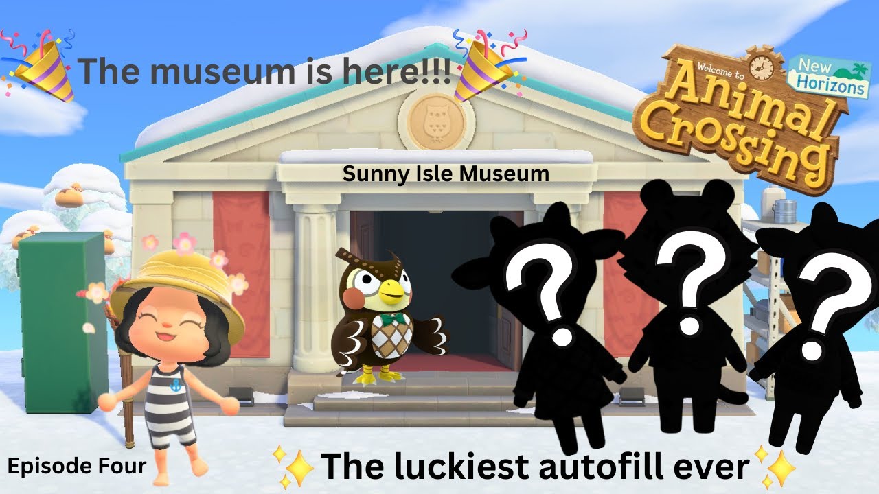 Sunny Isle day 4 - The luckiest autofill ever! - ACNH - YouTube