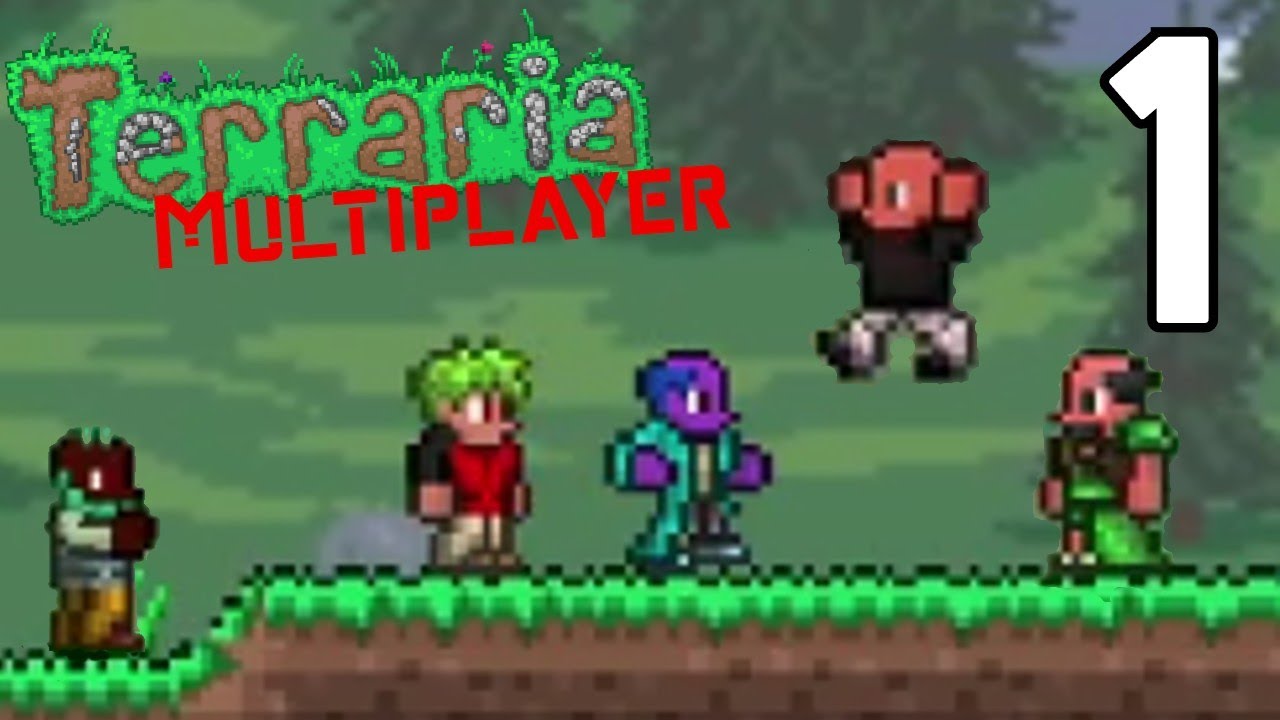 Terraria Multiplayer, Episode 1: Rough Start - YouTube
