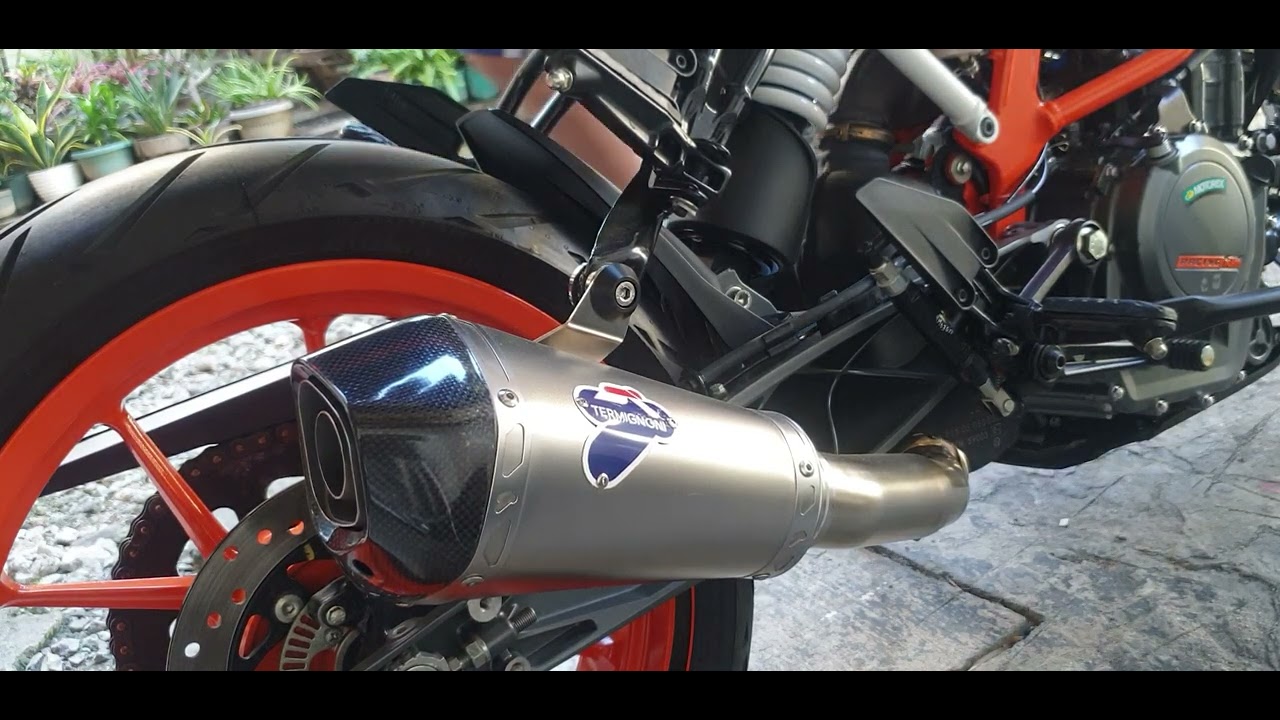 Termignoni duke 390 ( with or without DB killer 🤔 )#termignoni # ...