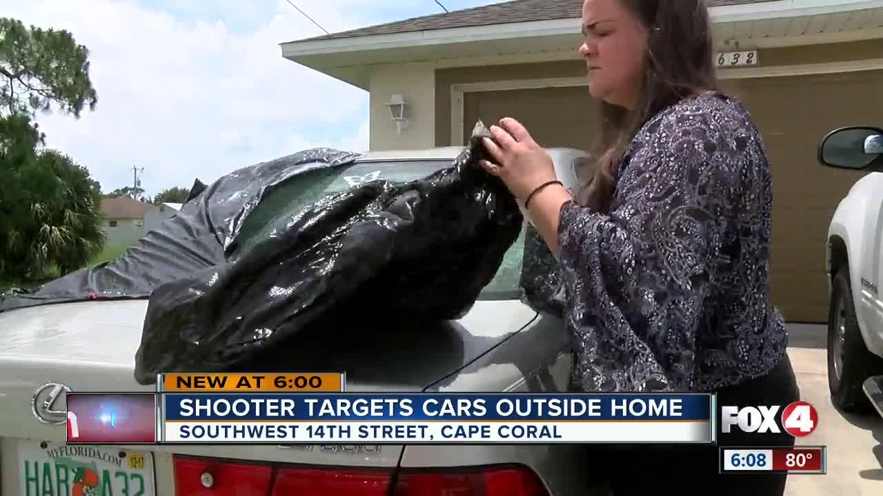 Shooters target cars outside Cape Coral home, neighbor captures driveby ...