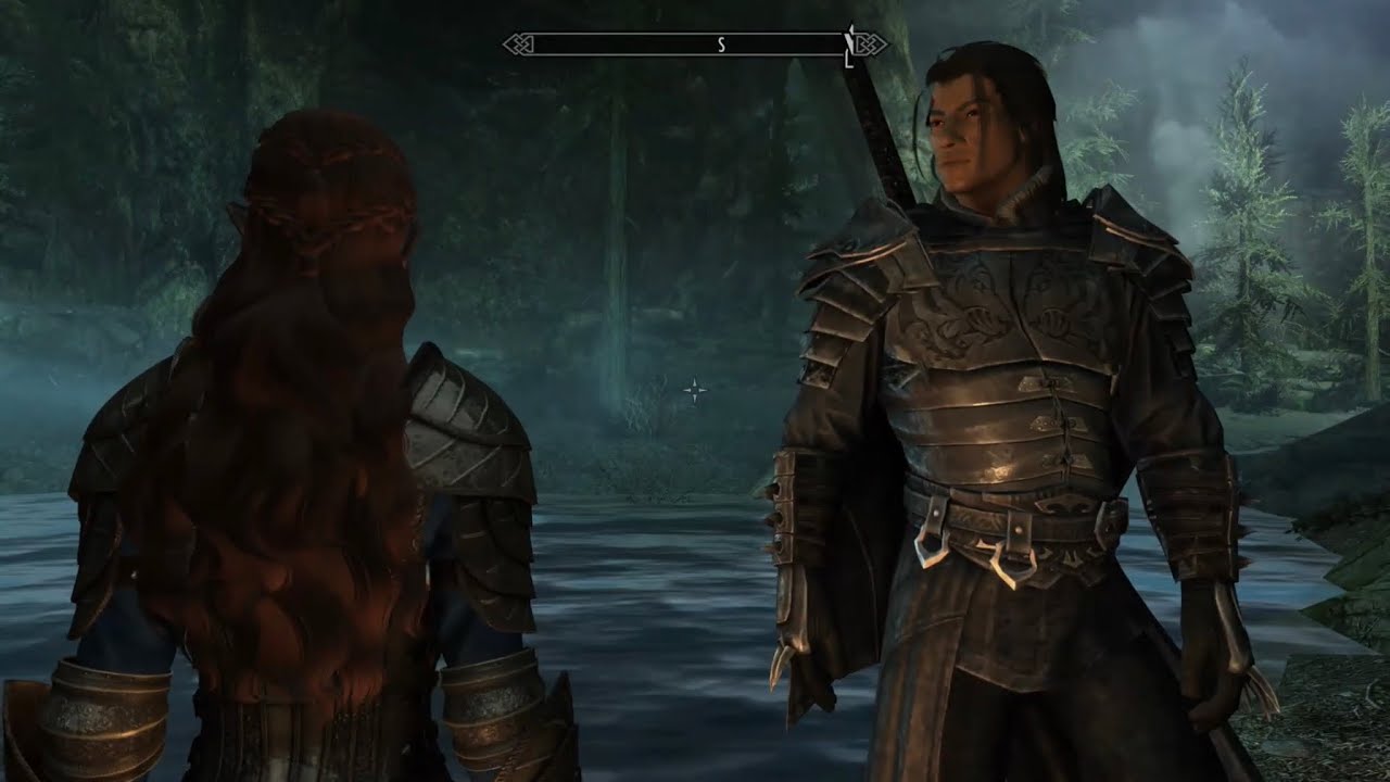 Kaidan getting frisky at Shadowgreen Cavern! | SKYRIM - YouTube
