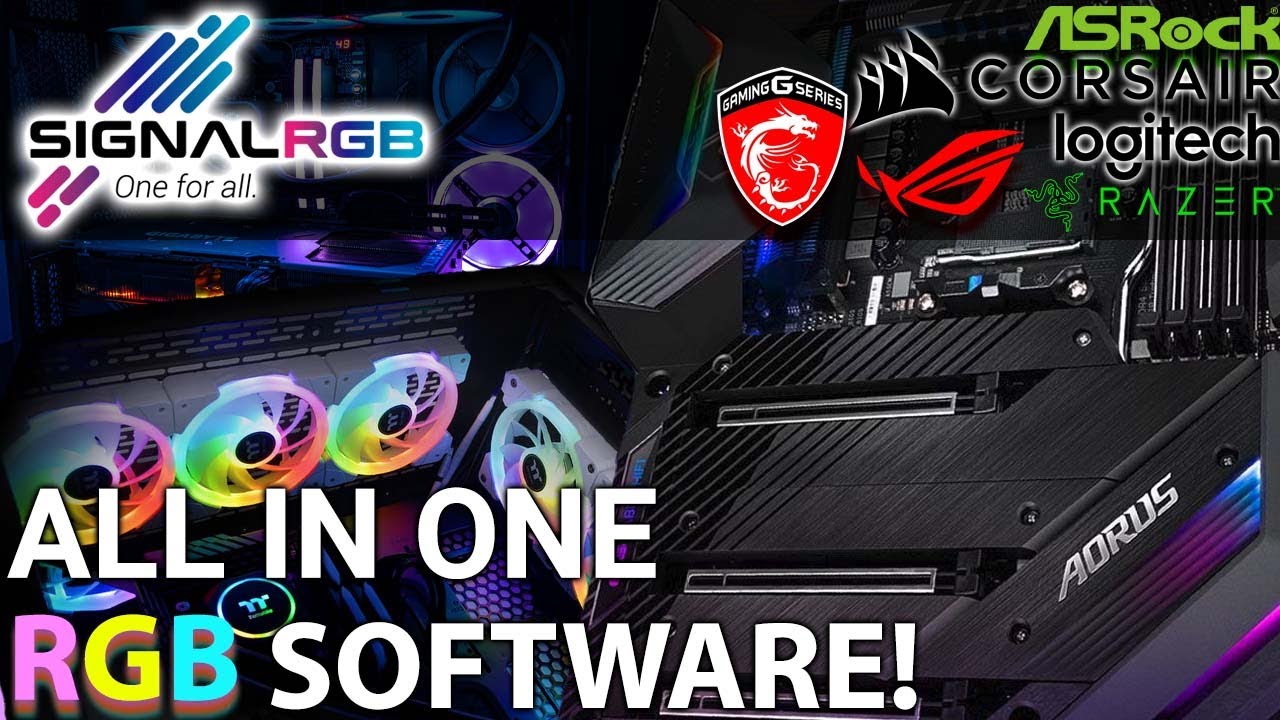 RGB SOFTWARE for all brands! | How to get ALL RGB to SYNC 💻 - YouTube