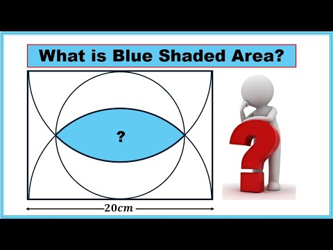 Easy Approach to Unveil the Blue Shaded Area: Fun Geometry Challenge ...