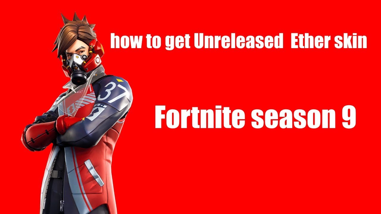 How to get new unreleased Ether skin fortnite - YouTube