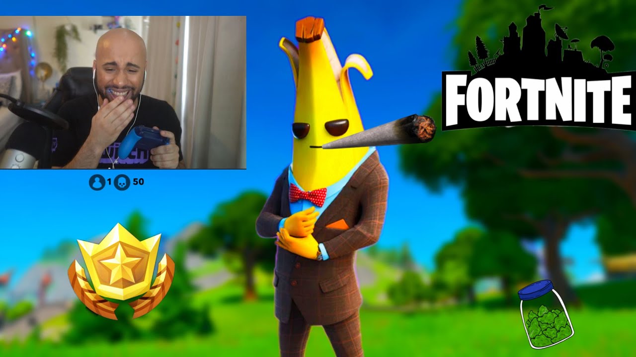 SMOKING WEED EVERY KILL IN FORTNITE !!!! - YouTube