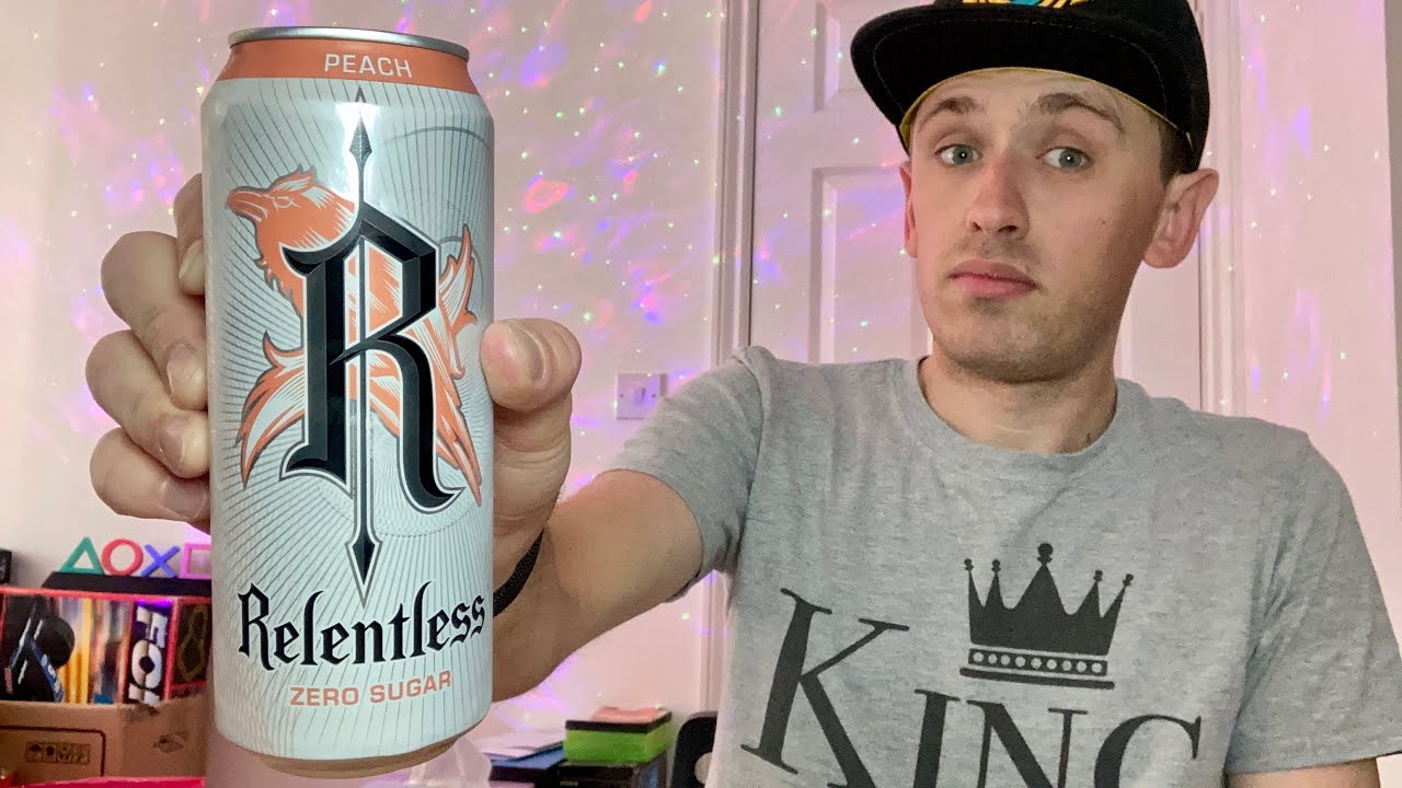 Drink Review - Relentless: Peach (2022) - YouTube