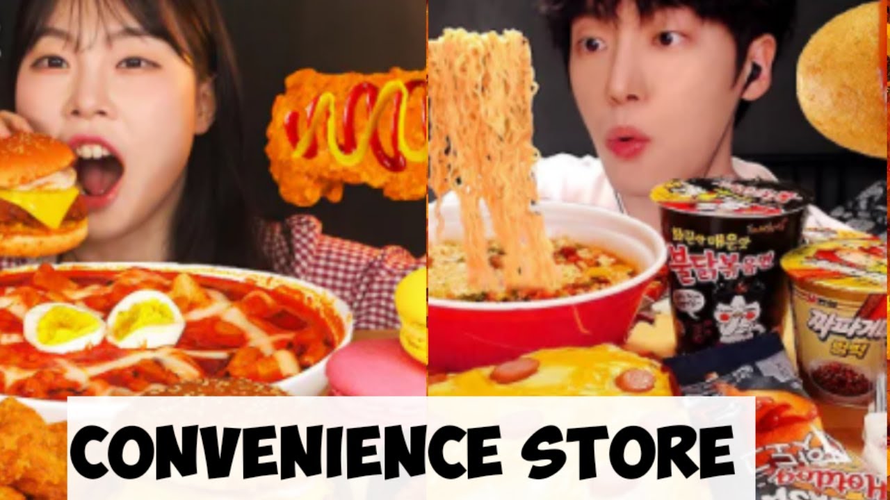 Munkbangers and their convenience store food|Finest Combinations - YouTube
