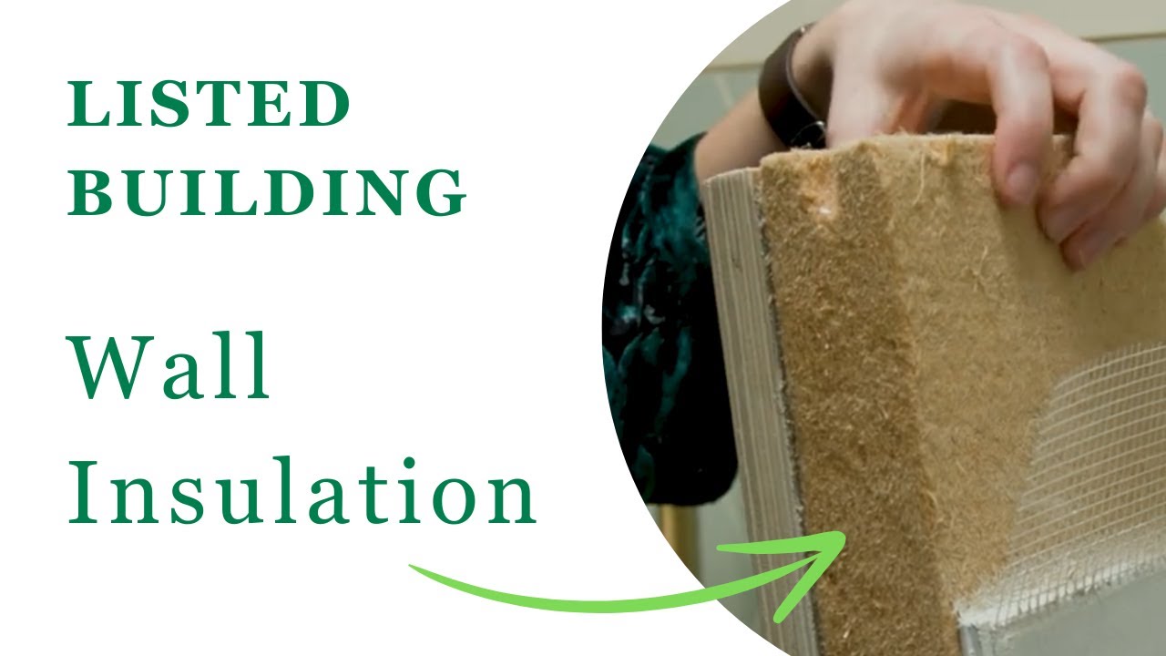 Listed Building Wall Insulation - YouTube