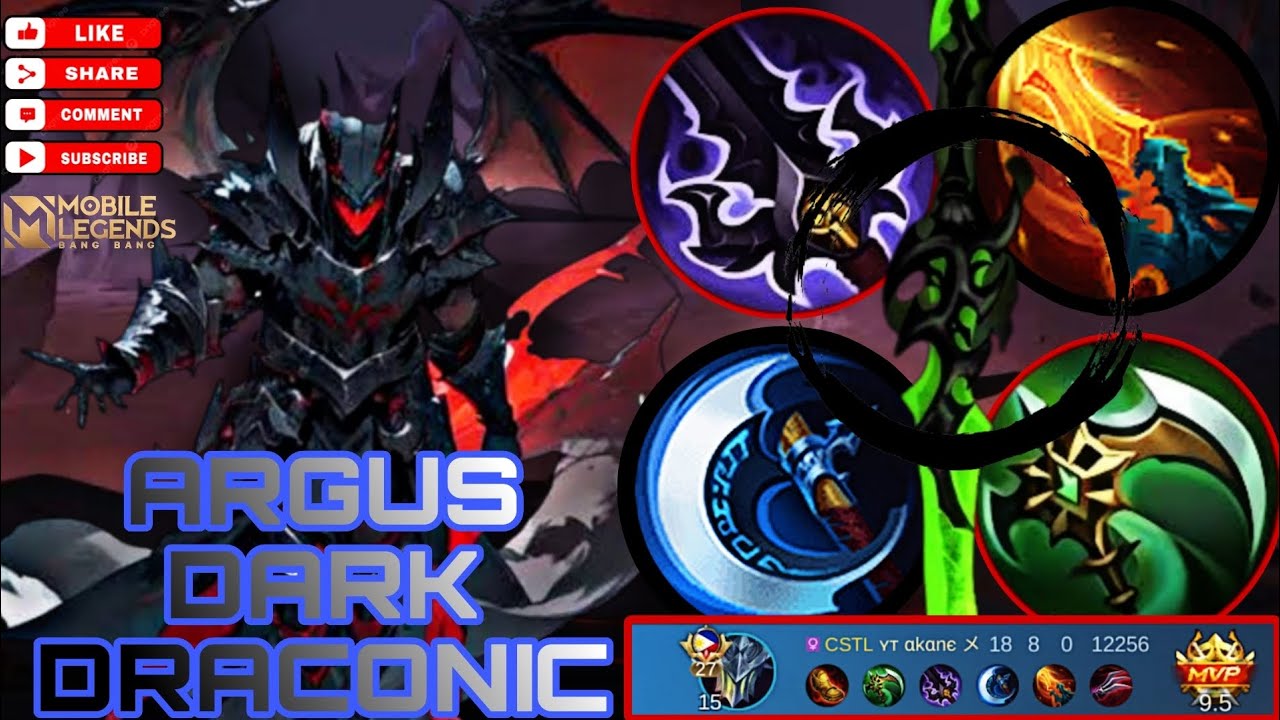 ARGUS DARK DRACONIC OP!! CRITICAL BUILD (100℅HACK DAMAGE) - YouTube