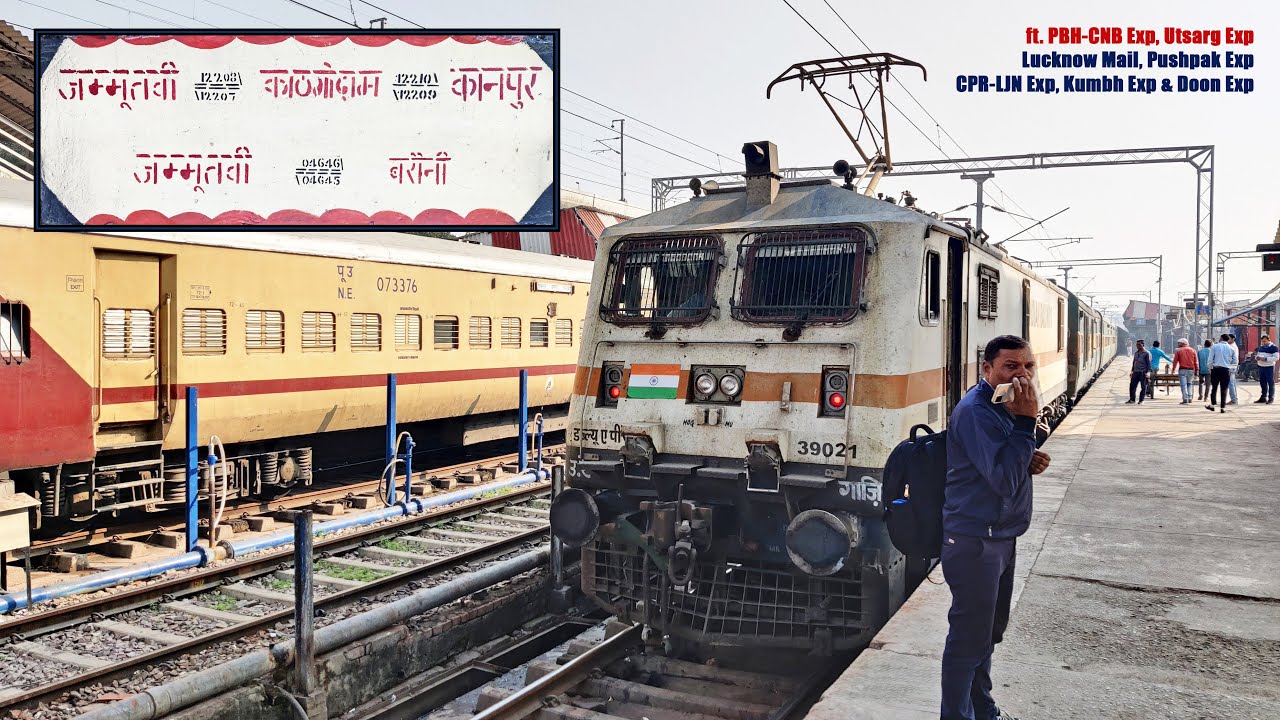 LUCKNOW Jn - Arrival, Departure & Reversal | 12209 Kanpur Central ...