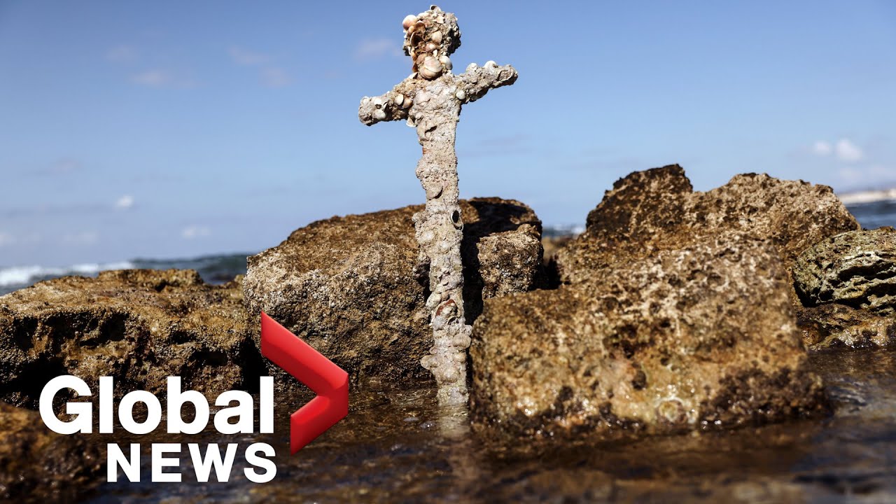 Centuries-old crusader sword found by amateur diver in Mediterranean ...