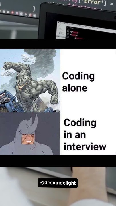 Coding in an interview 😭😭😭 Memes 🤣 #memes #codememes #funny #codingmemes #programmingmemes # ...