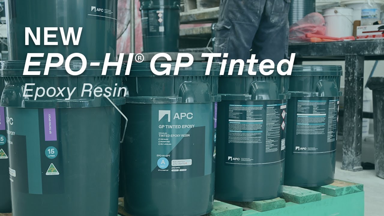 EPO-HI® GP Tinted Epoxy Resin - YouTube