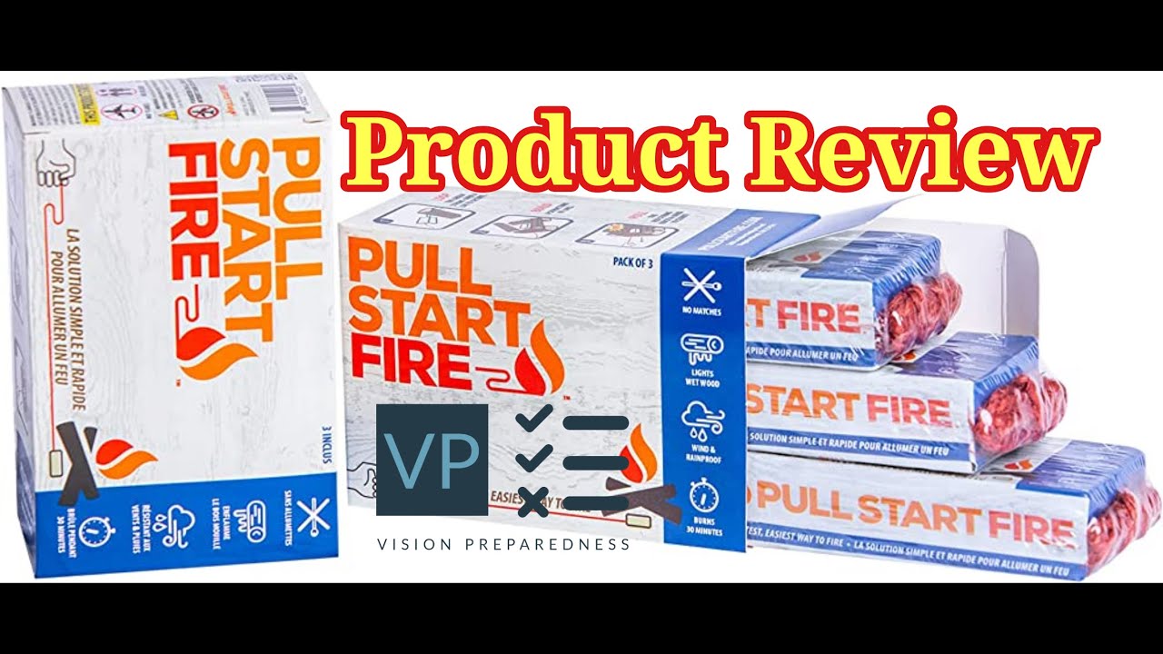 Product Review - Pull Start Fire - YouTube