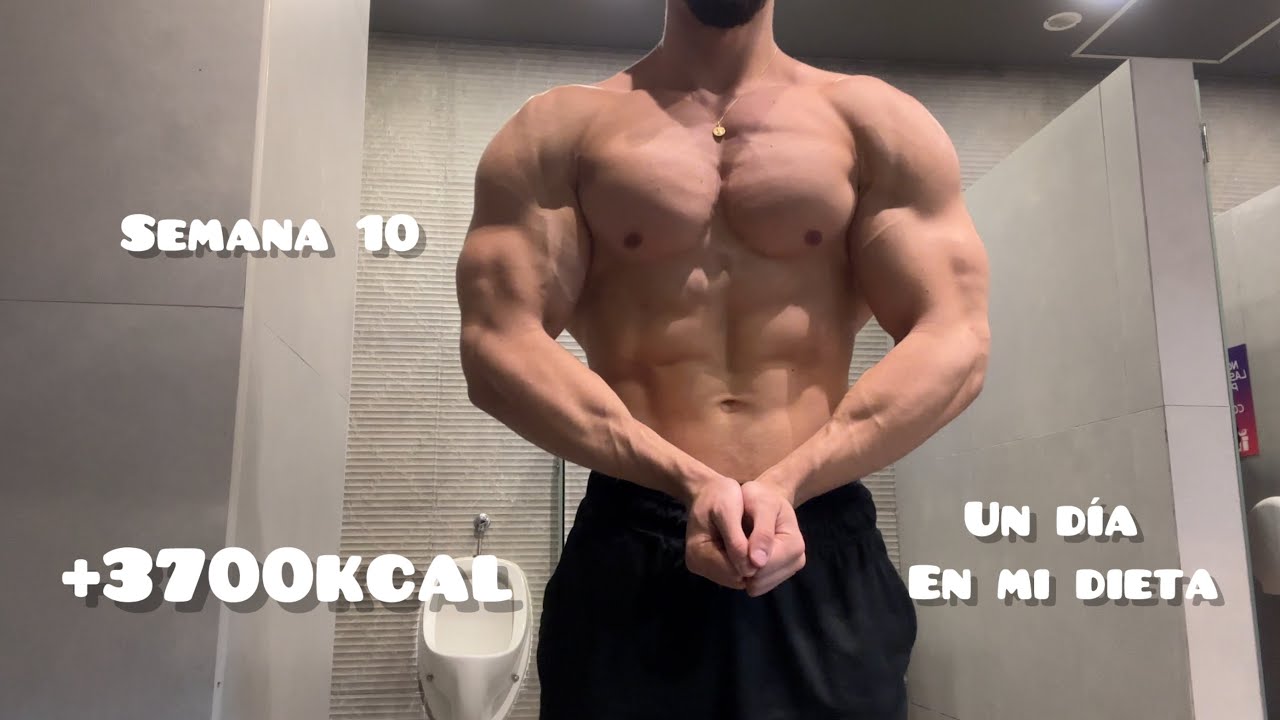 Un día en mi dieta de definición / Semana 10 - YouTube