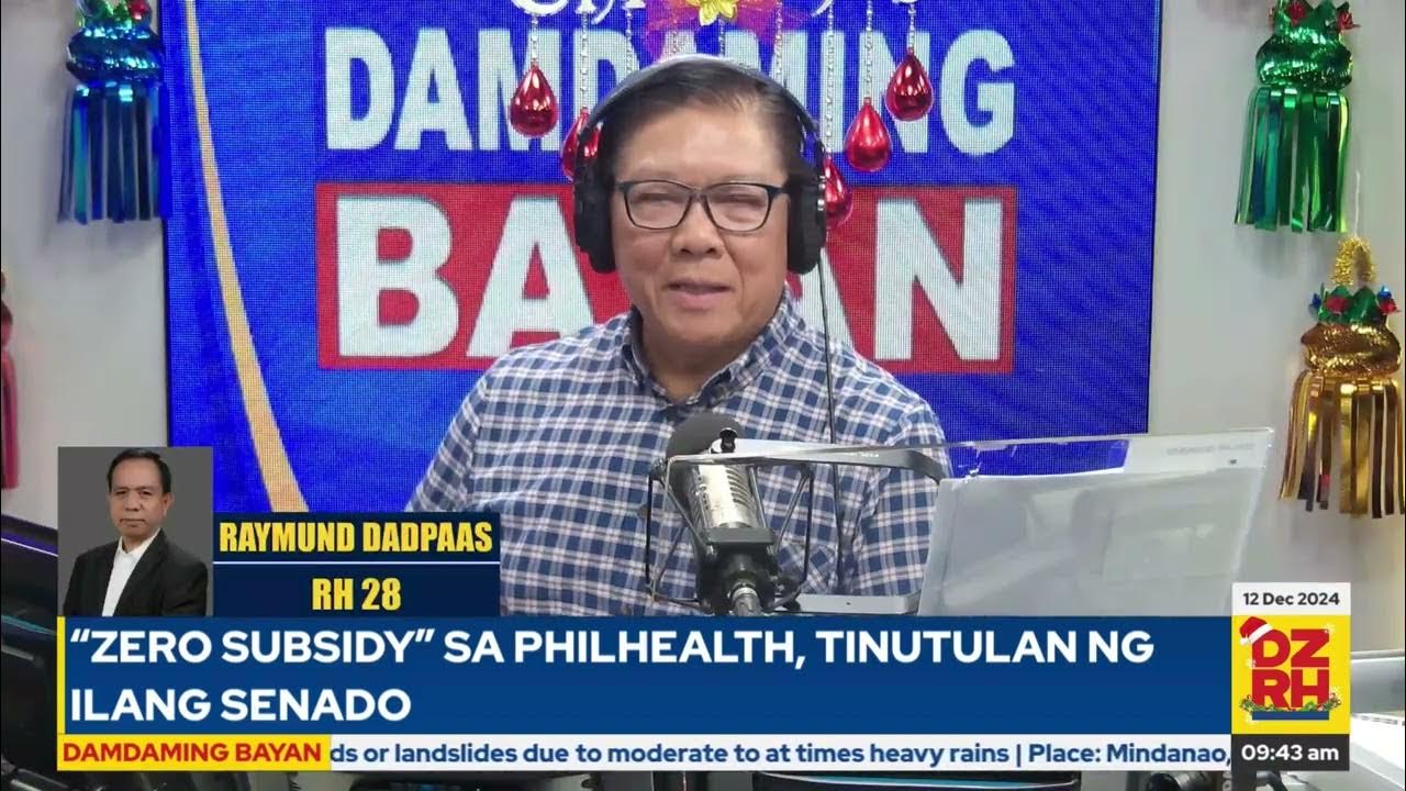 “Zero Subsidy” sa PHILHEALTH, tinutulan ng ilang Senador - YouTube