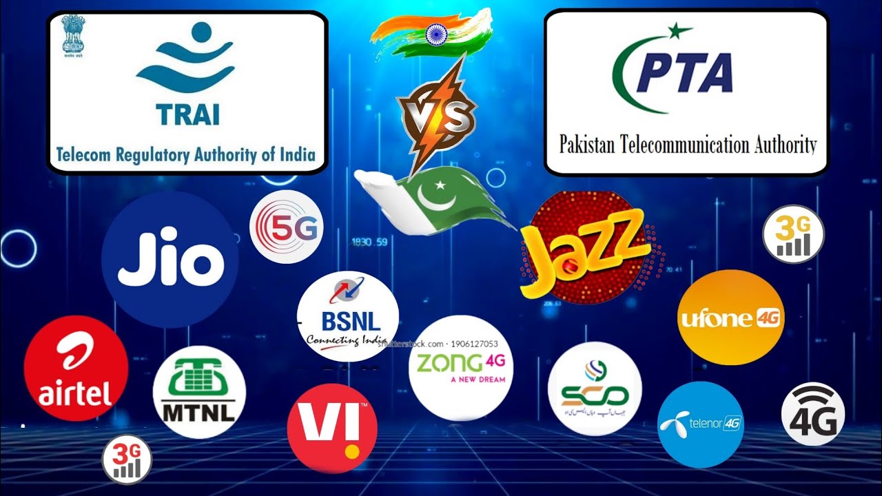 Indian Telecom Operator VS Pakistan Telecom Companies Detailed ...