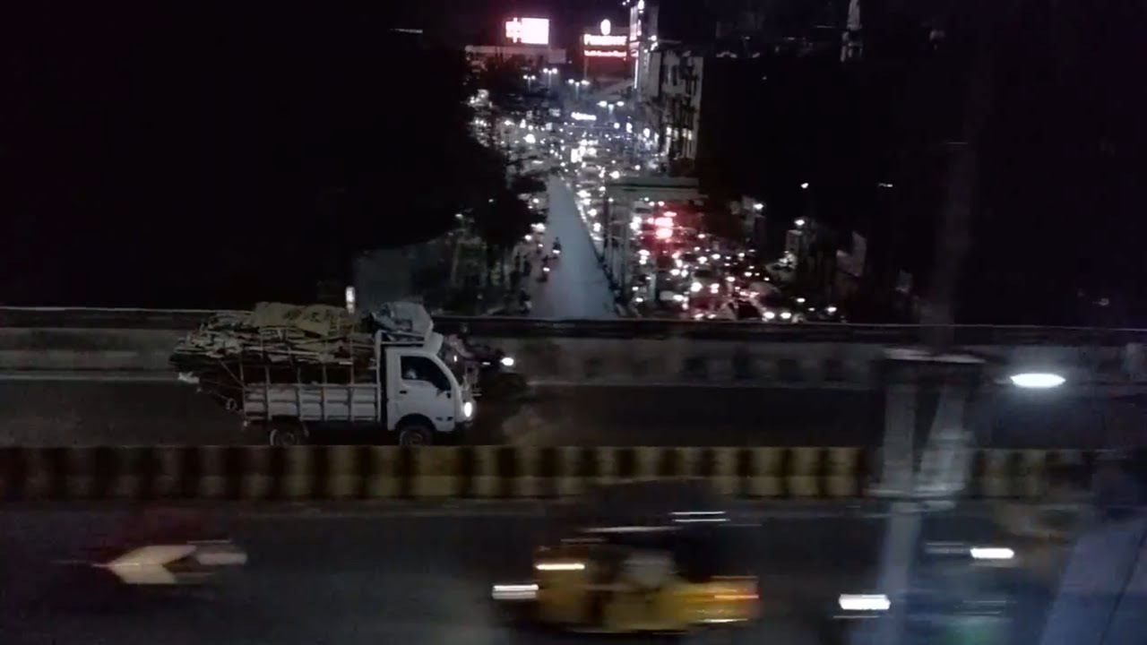 Hyderabad Metro Rail joy ride from parade Grounds to Paradise metro ...