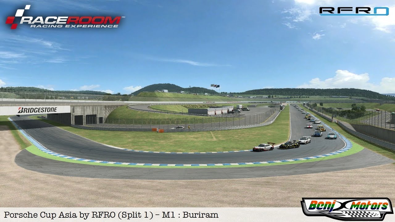 RaceRoom | Porsche Cup Asia by RFRO (Split 1) – M1 : Buriram - YouTube
