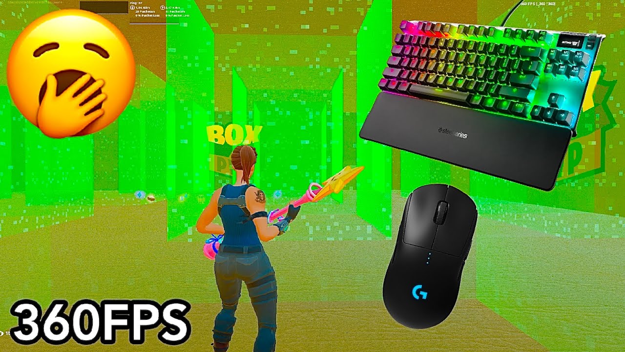 Steelseries Apex Pro TKL ASMR Chill😴Satisfying Box Fight Gameplay📦| 360 ...