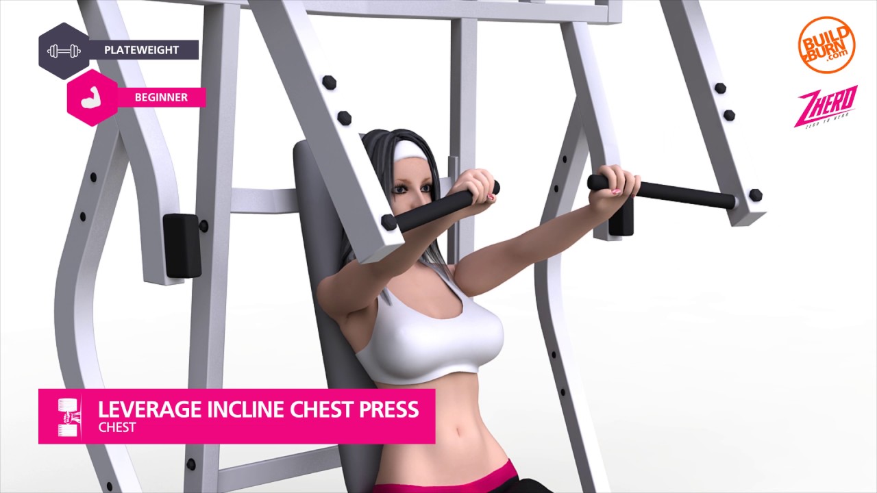 Chest Leverage Incline Chest Press - YouTube