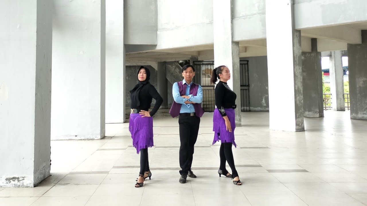 Stelan Daboy Line Dance choreo by Asbare / Rini Hukom/Luci Irawati Demo ...