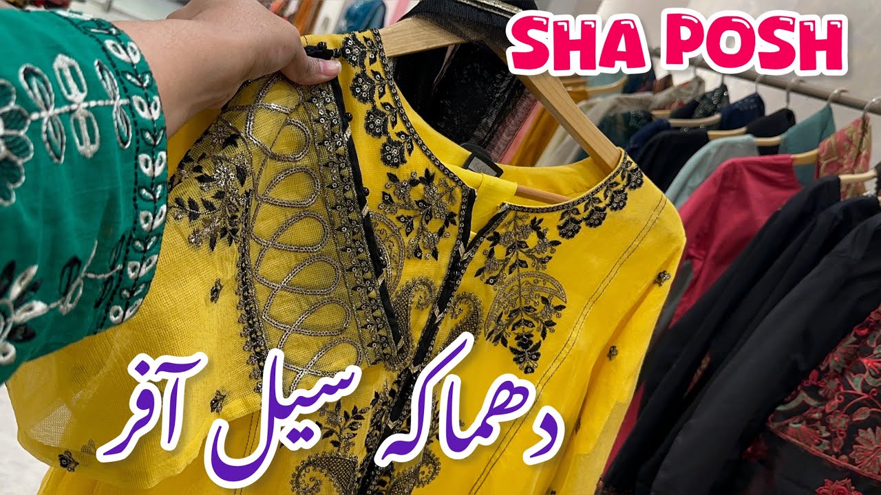 Sha Posh New Year Sale | Sha Posh 50% Off | 10 January 2025 🔥 - YouTube