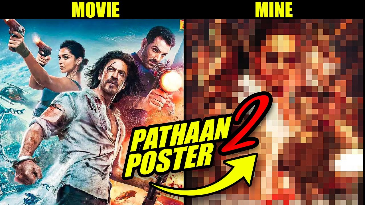 I Created Pathaan 2 Poster || Shahrukh khan, Salman khan, Hrithik ...