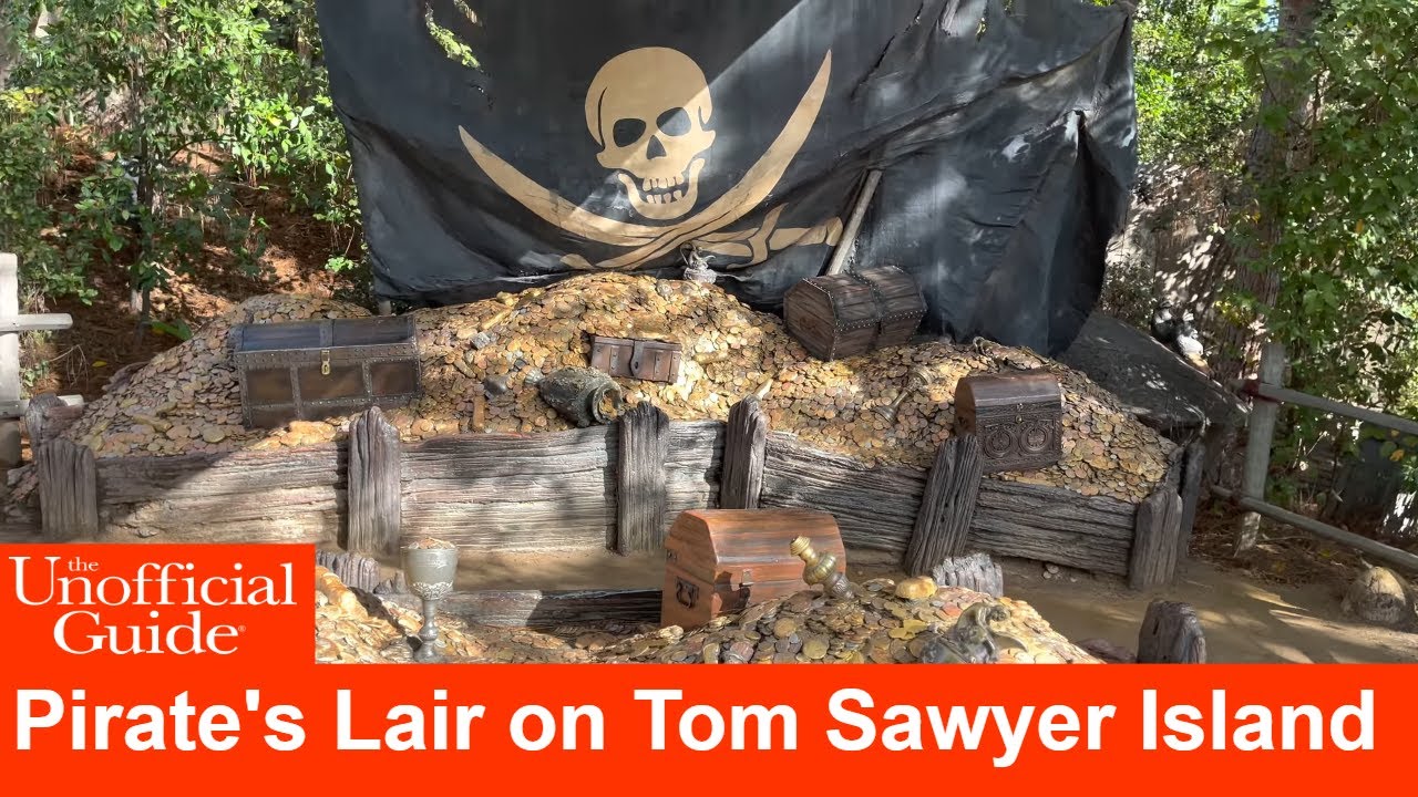 Pirate’s Lair on Tom Sawyer Island at Disneyland - YouTube