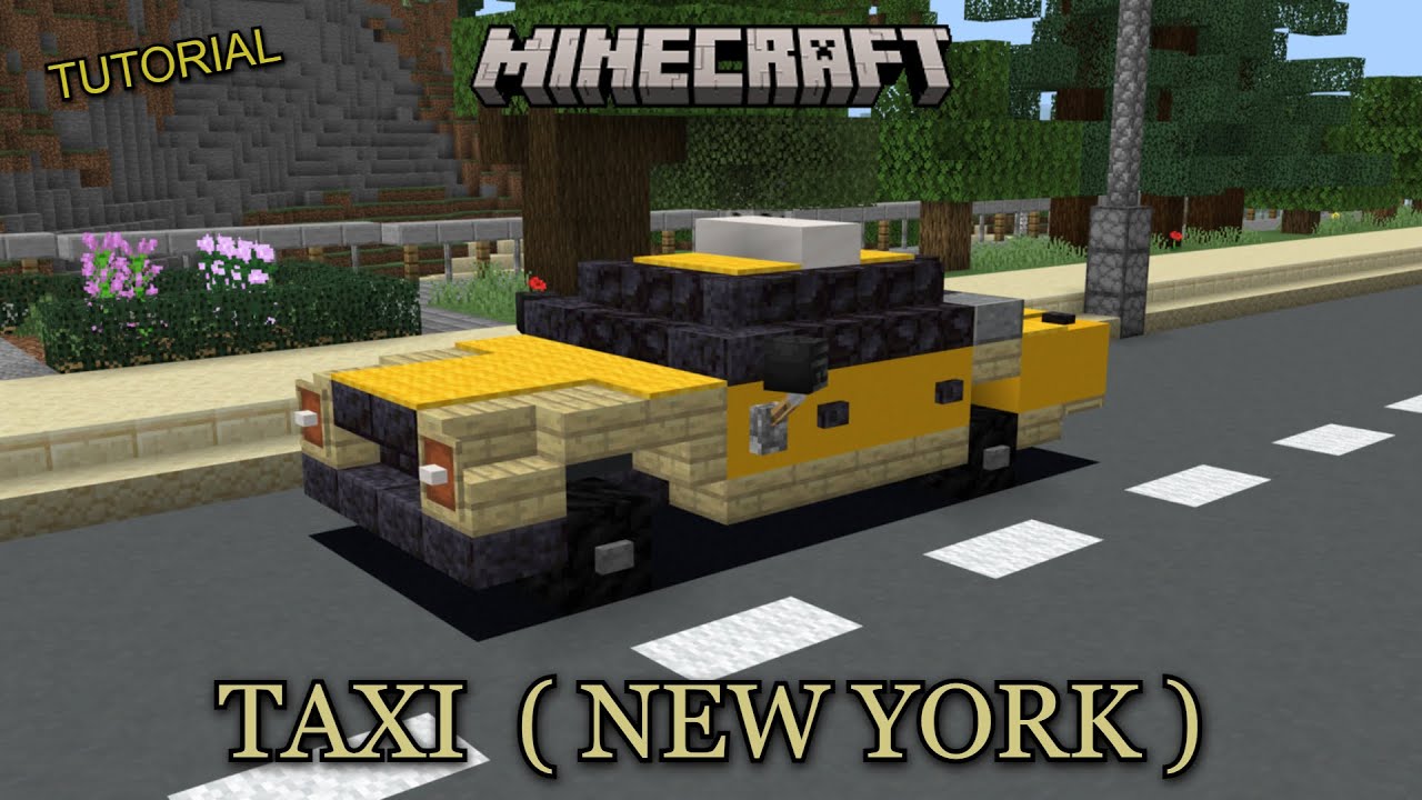 Minecraft:New York Taxi | Tutorial - YouTube
