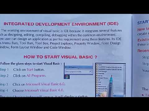 Visual Basic for class 8 - YouTube