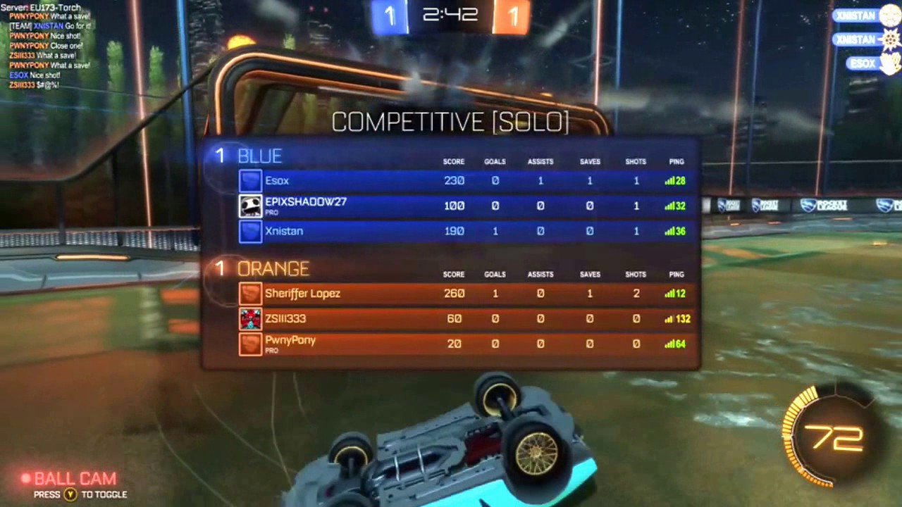 Rocket league (solo standard competitive) #1 - YouTube