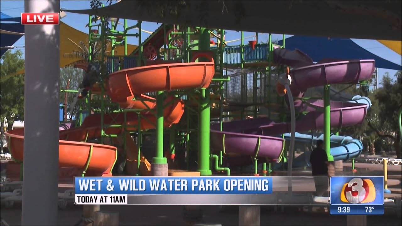 Wet 'n' Wild 2015 Season opening weekend with Ch 3 - YouTube