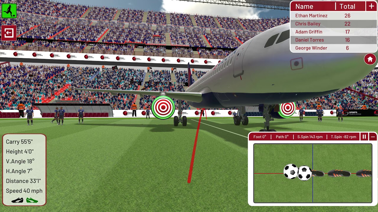 FOOTBALL AEROPLANE CHALLENGE - YouTube