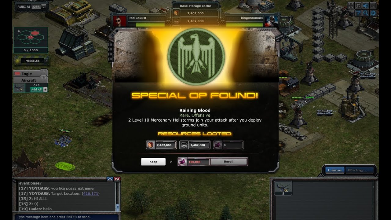 war commander raining blood spec op - YouTube