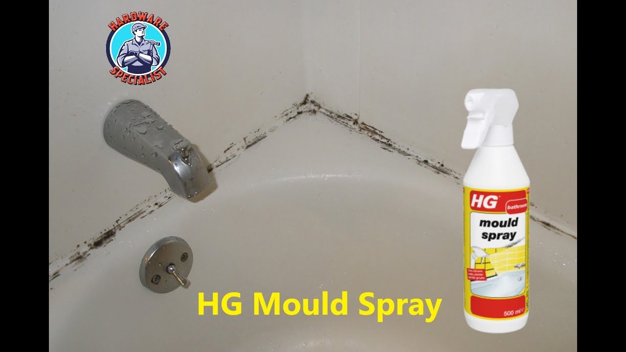 HG Mould Spray - Destroys Moulds Immediately - YouTube