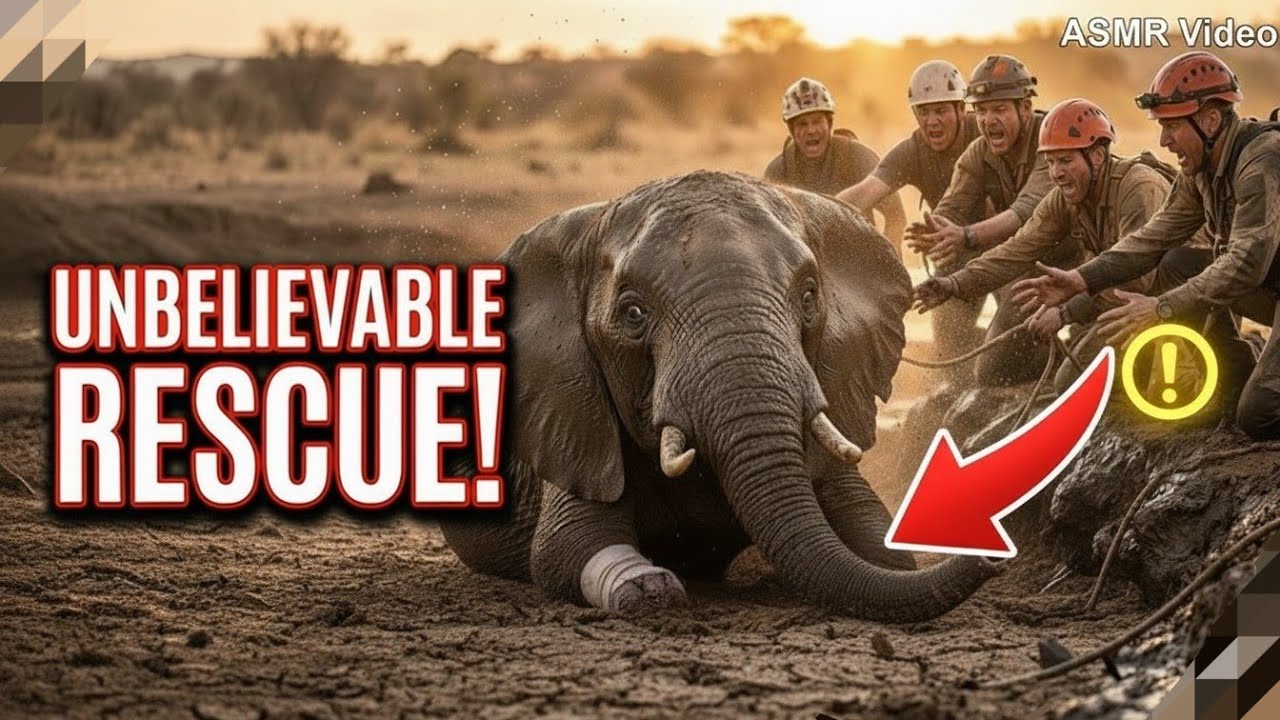Elephant Rescue ASMR – Most Satisfying Saving Moment Ever! - YouTube