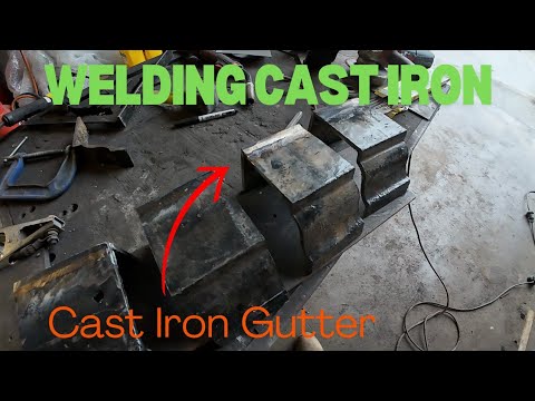 9. How to Weld Cast Iron - Making Guttering Joints - YouTube