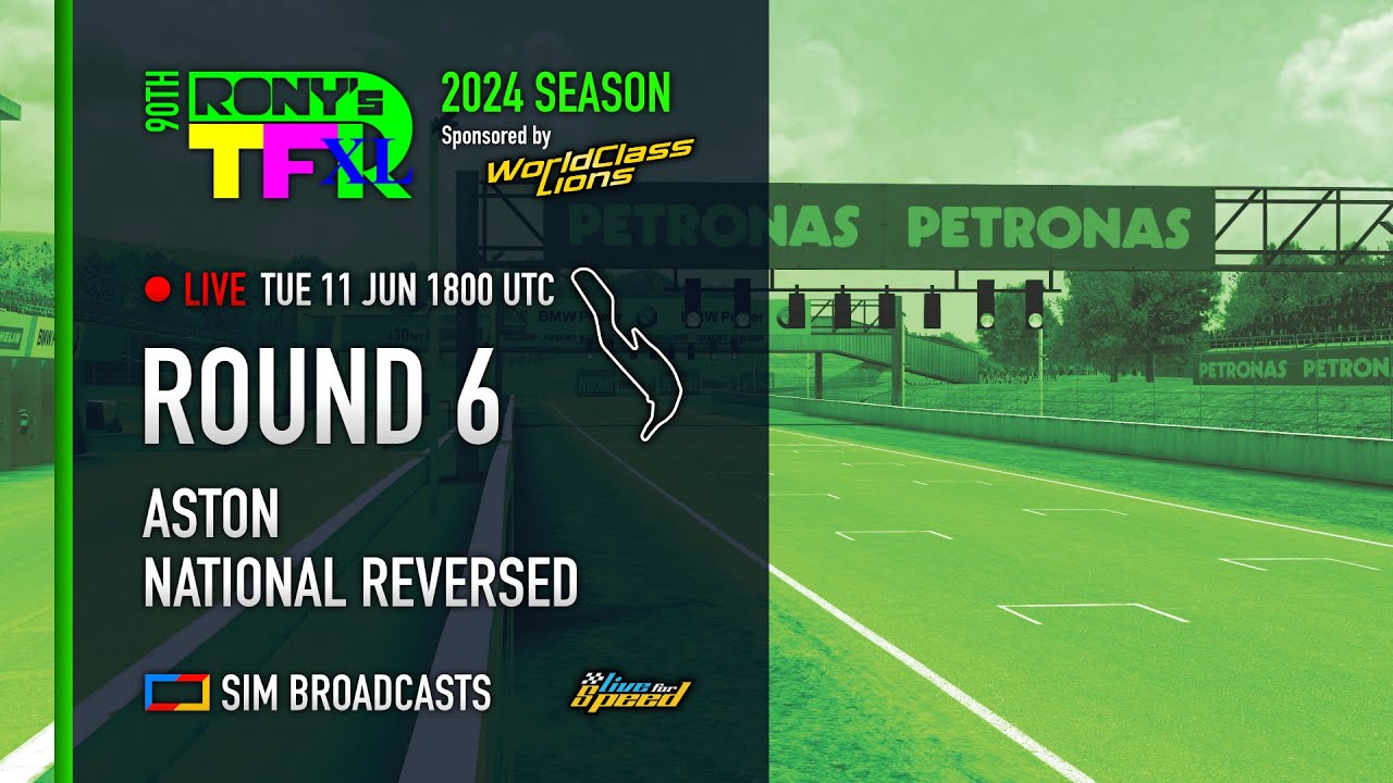 90th Rony's Tuesday Fun Race XL - 2024 Round 6 | Live for Speed - YouTube