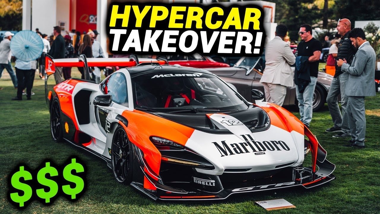 MOST EXPENSIVE CAR SHOW IN THE WORLD!!! (Monterey Car Week!) - YouTube